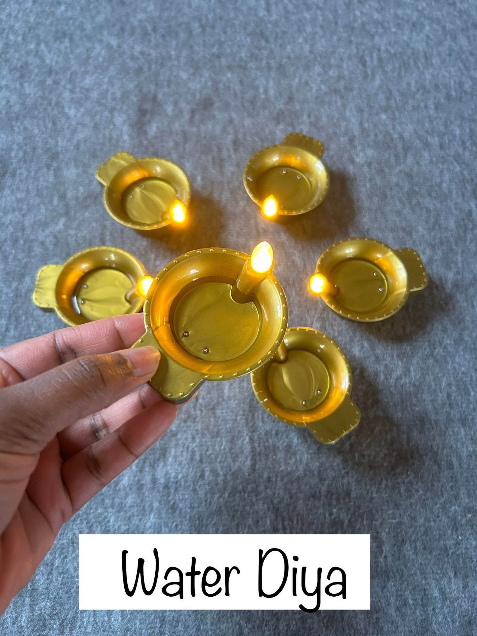 Water Diya/magical Water Diya/hydroshine Lamp/reusable/kid Friendly ...