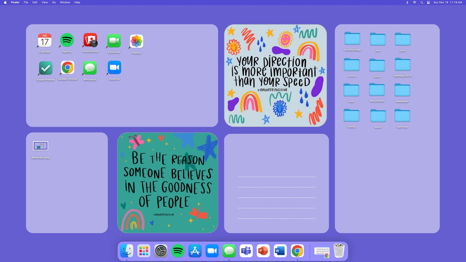 Be the Reason Desktop Wallpaper Organizer - Etsy