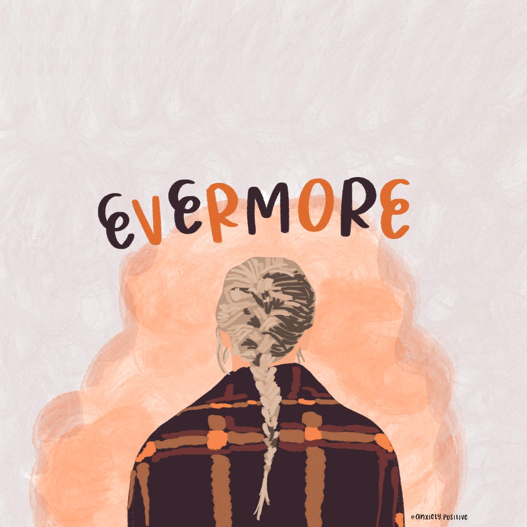 Taylor Swift Evermore Print - Etsy