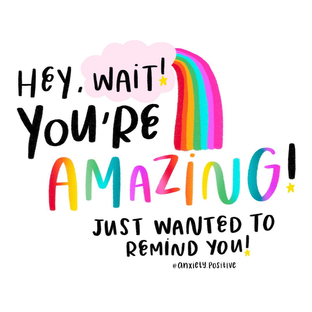 You're Amazing Print - Etsy UK