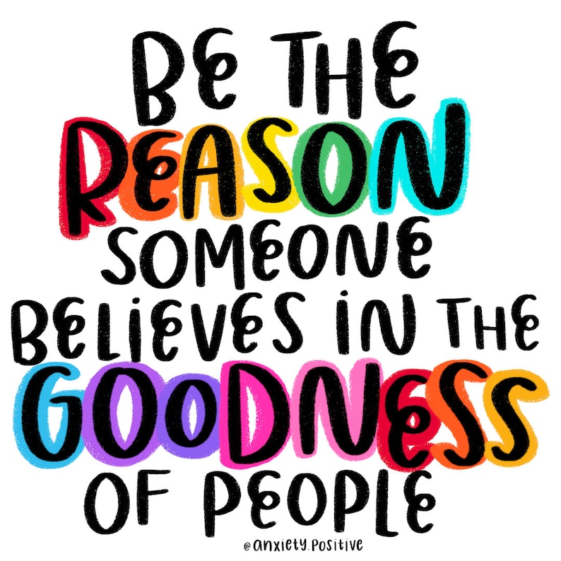 Be the Reason Print - Etsy