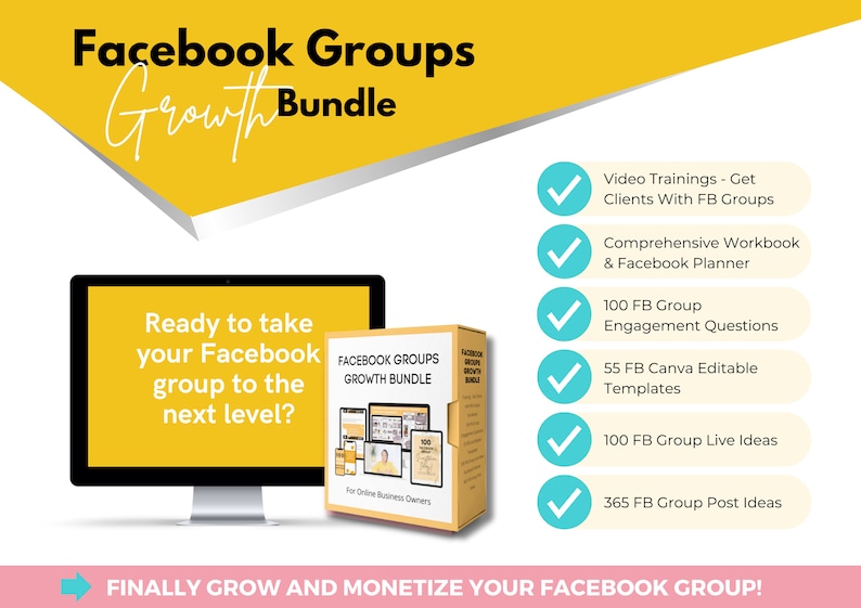 Facebook Group Growth Bundle | Facebook Marketing | Facebook Group ...