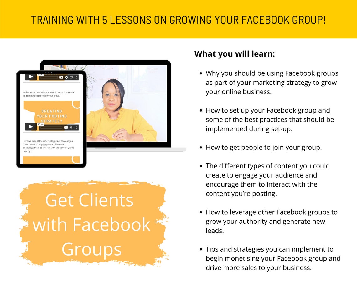 Facebook Group Growth Bundle Facebook Marketing Facebook Group ...