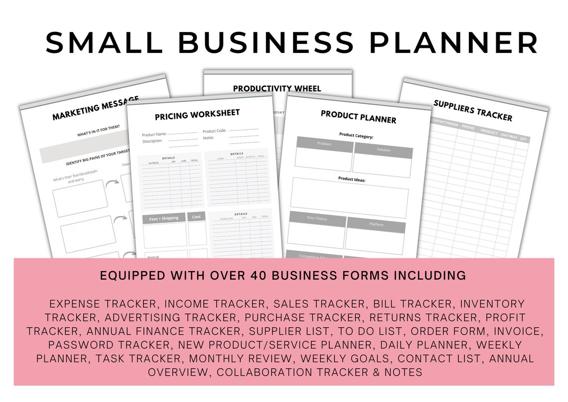 Business Start-up Toolkit Business Bundle Business Plan - Etsy