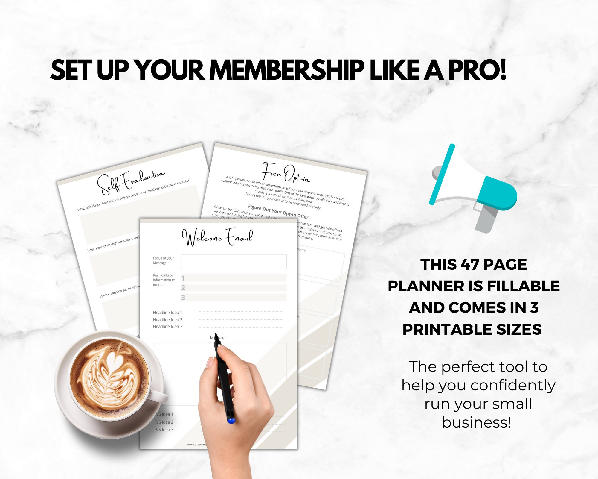 Membership Business Planner, Membership Strategy, Subscription Tracker ...