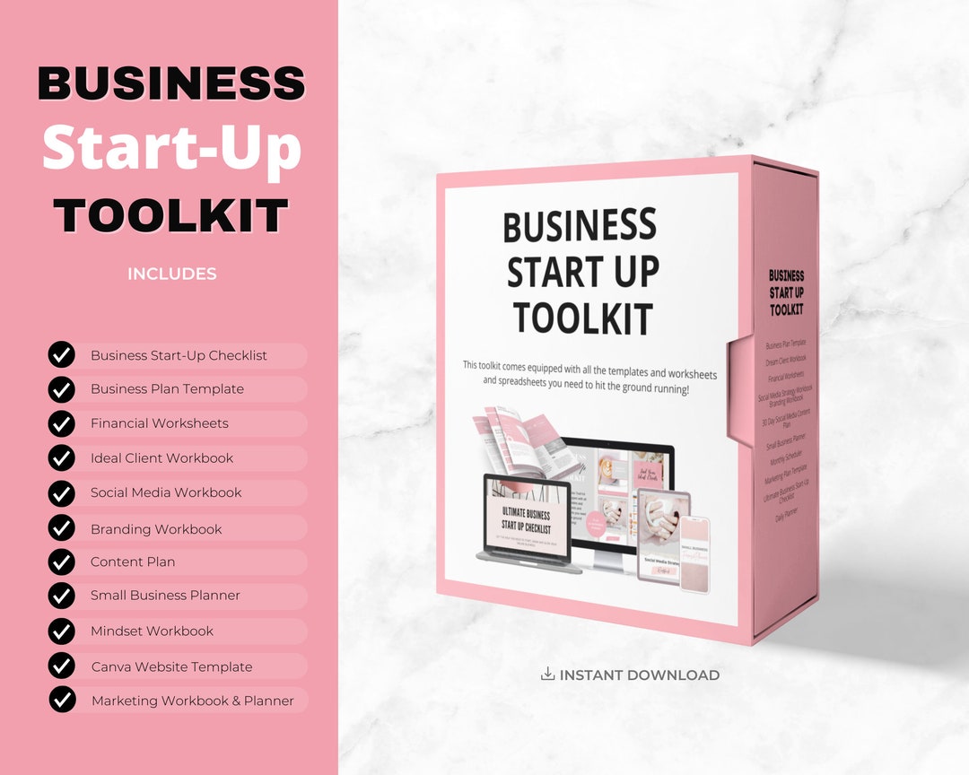 Business Start-up Toolkit | Business Bundle | Business Plan Template ...