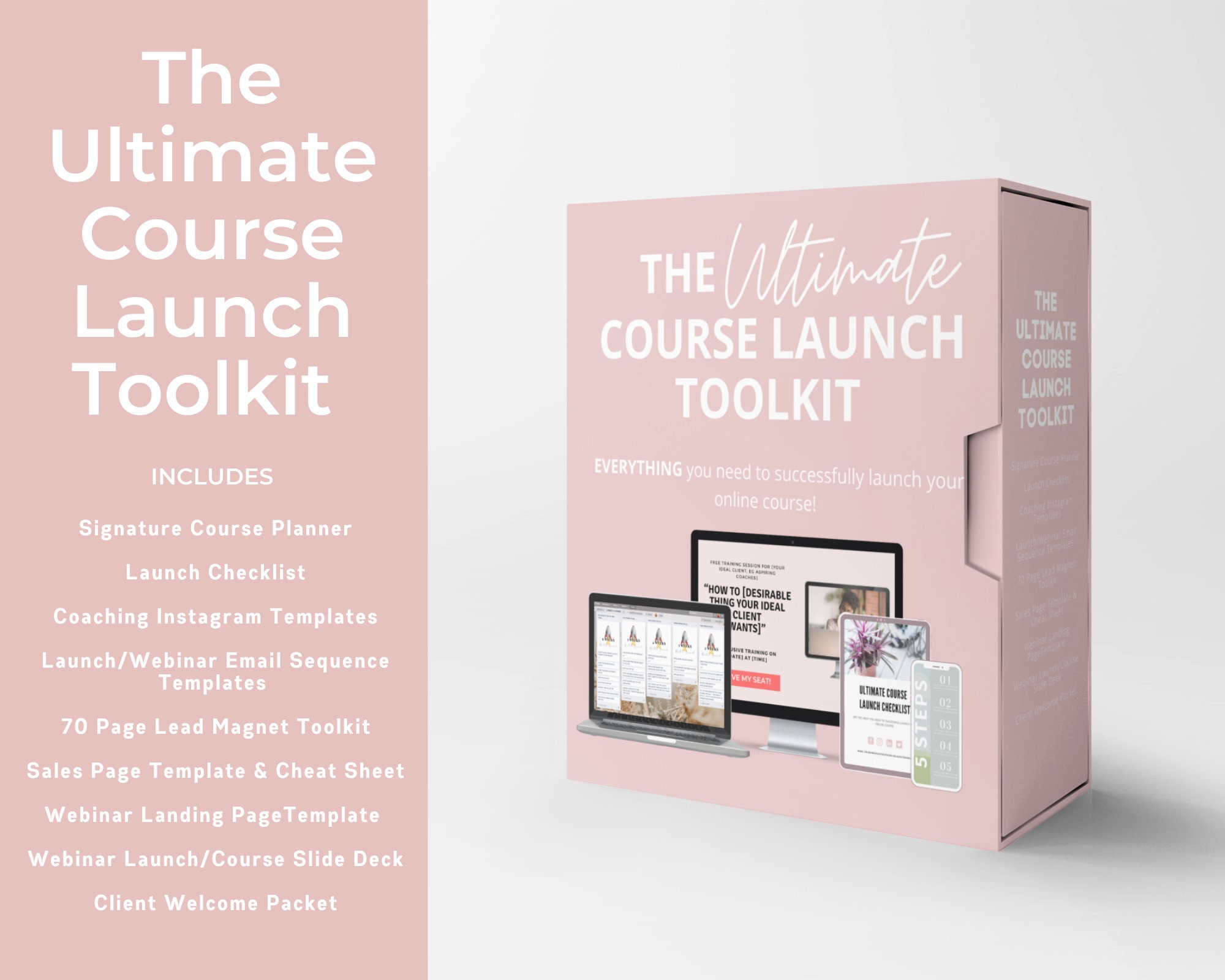 The Ultimate Course Launch Toolkit Course Creator Kit - Etsy UK