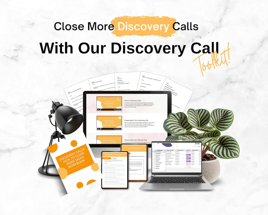 Discovery Call Toolkit to Help Service Providers Make More Sales, Book ...