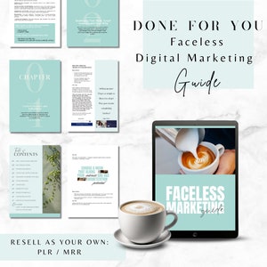 Faceless Marketing Blueprint, Done for You: Digital marketing guide ...