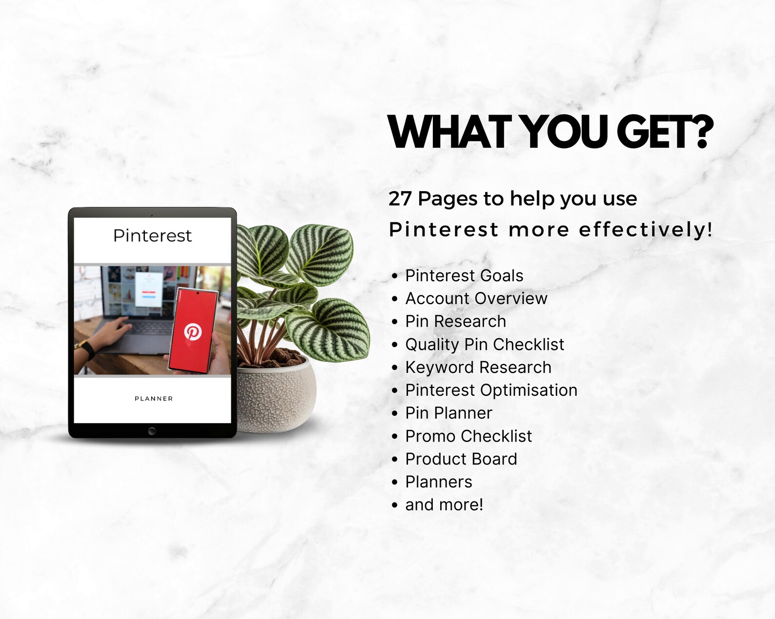 Pinterest Planner | Pinterest Template | Pinterest Checklist ...
