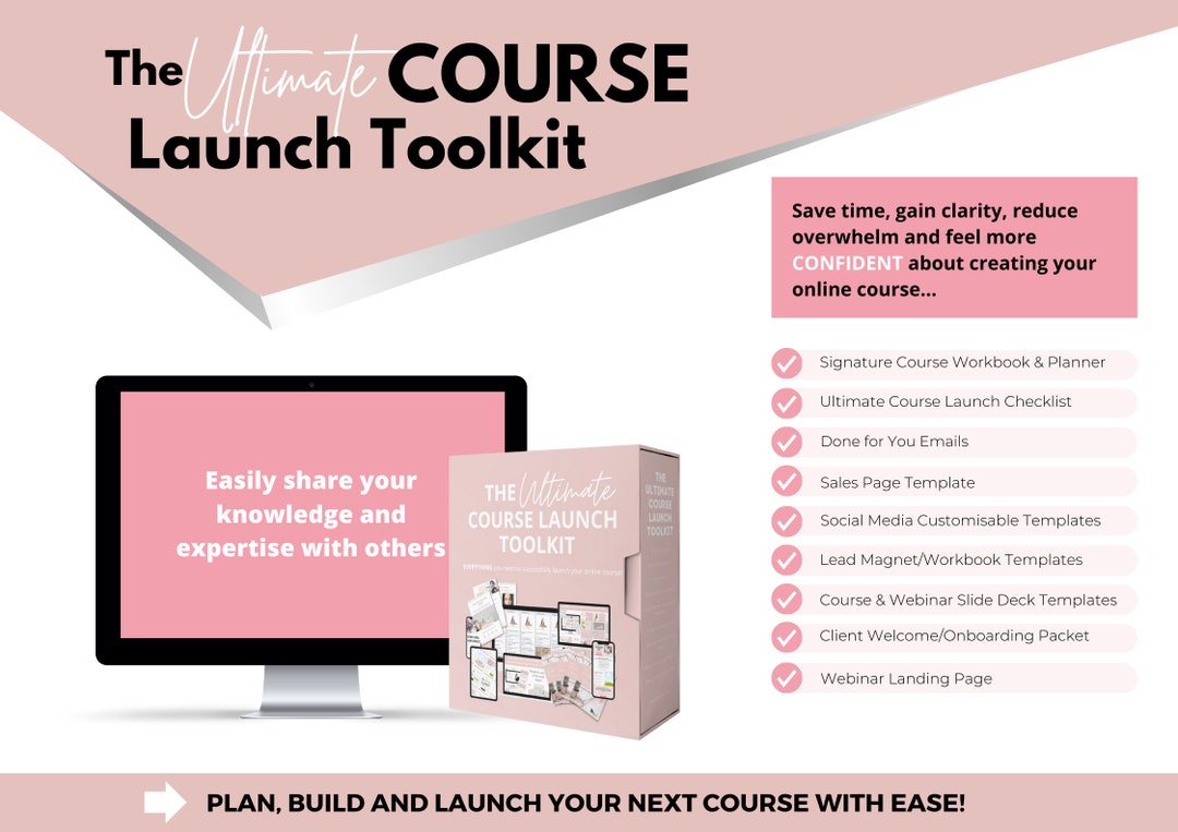 The Ultimate Course Launch Toolkit | Course Creator Kit | Course ...