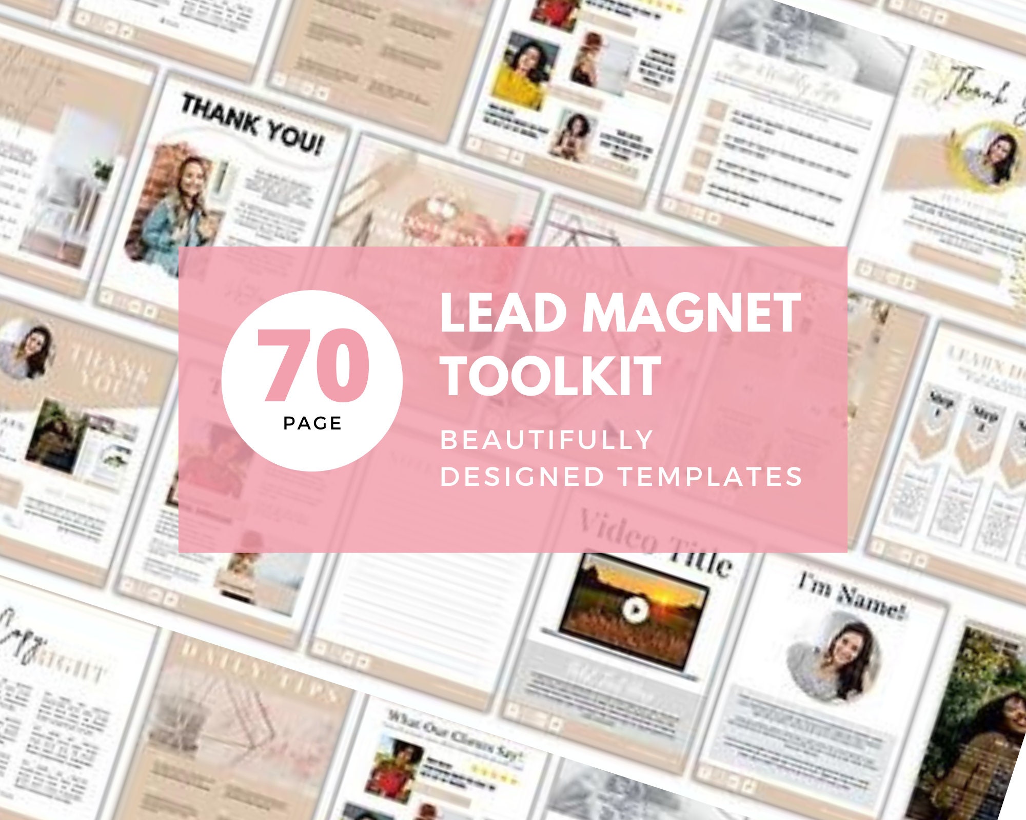 Lead Magnet Toolkit: Opt-ins, Workbook, Challenge and Checklists, Lead ...