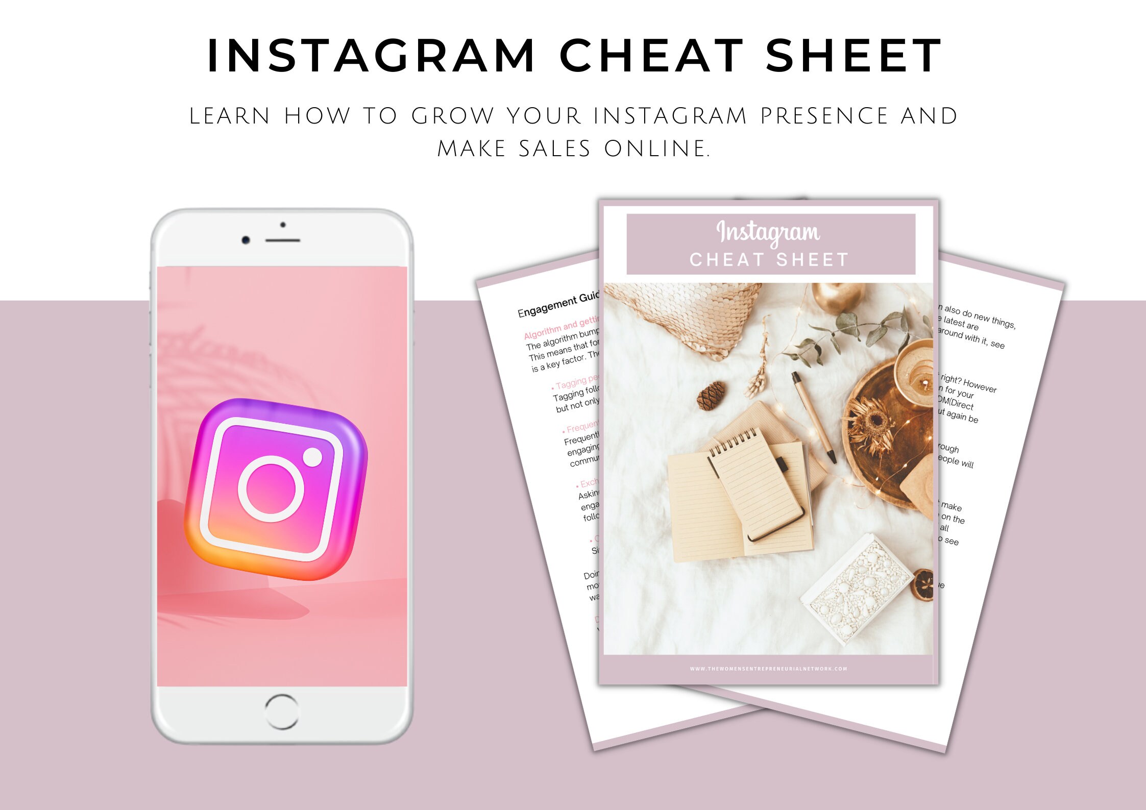Entrepreneur Instagram Booster Kit Instagram Bundle - Etsy