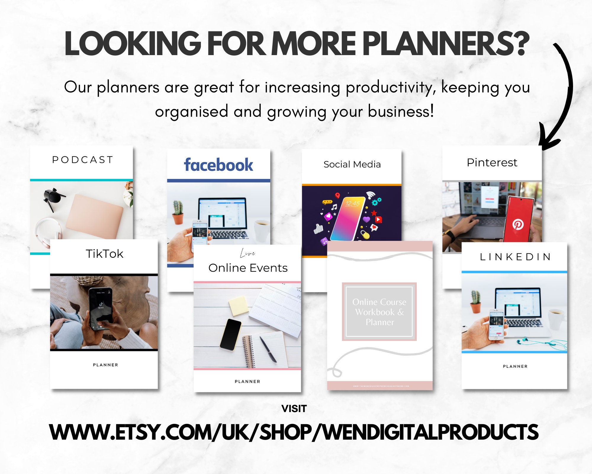 Shopify Planner | Business Planner | Ecommerce Planner | Shop Organiser ...