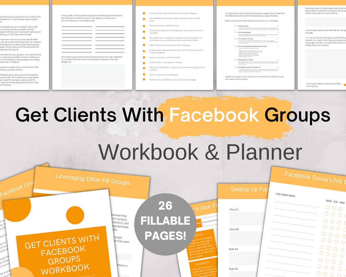 Facebook Group Growth Bundle Facebook Marketing Facebook Group ...