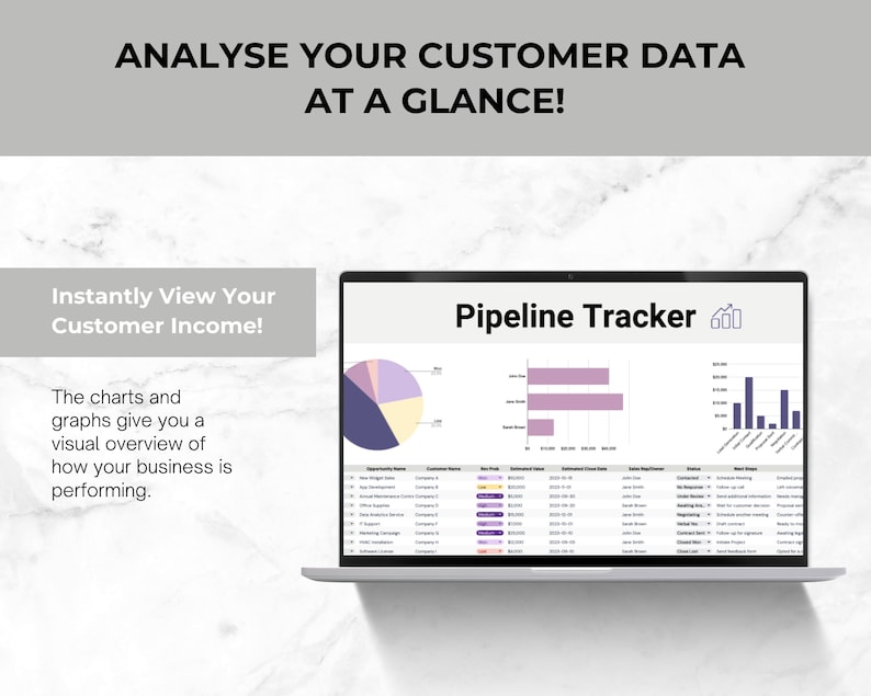 Business Pipeline Google Sheet Template, Sales Pipeline Planning Guide ...