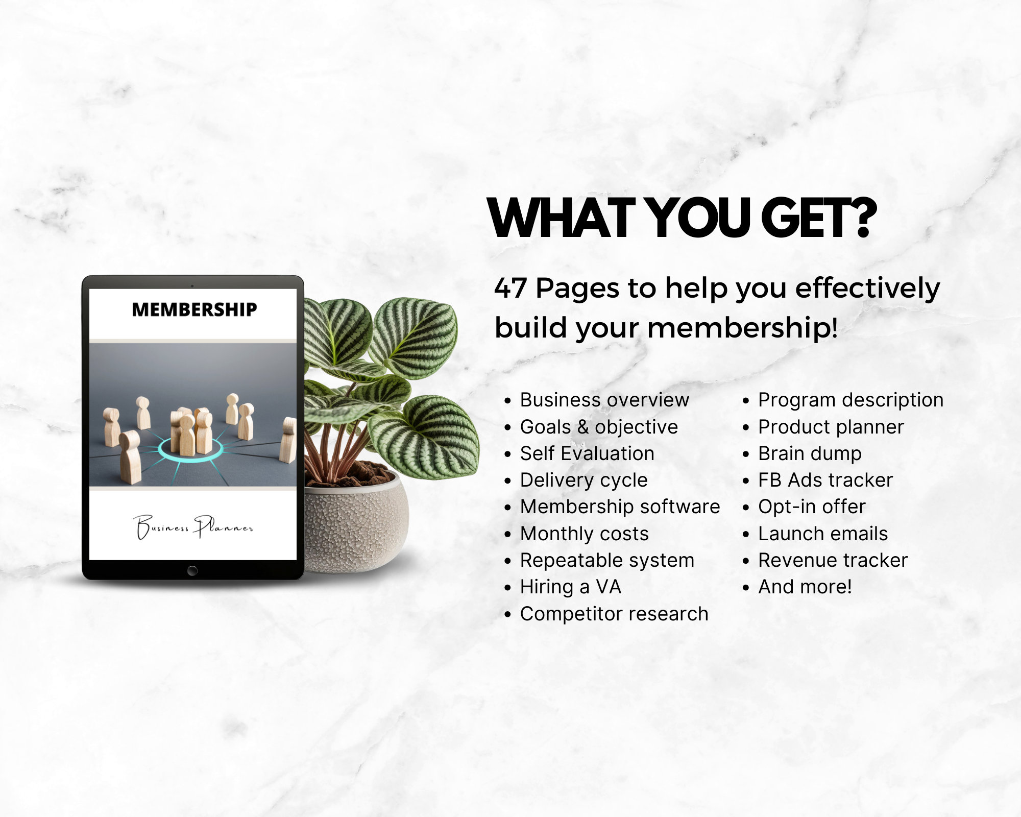 Membership Business Planner, Membership Strategy, Subscription Tracker ...