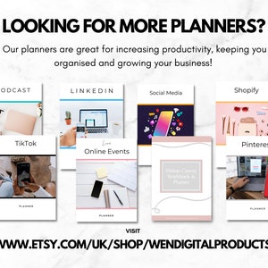 Facebook Planner | Business Planner | Facebook Growth Plan | Facebook ...