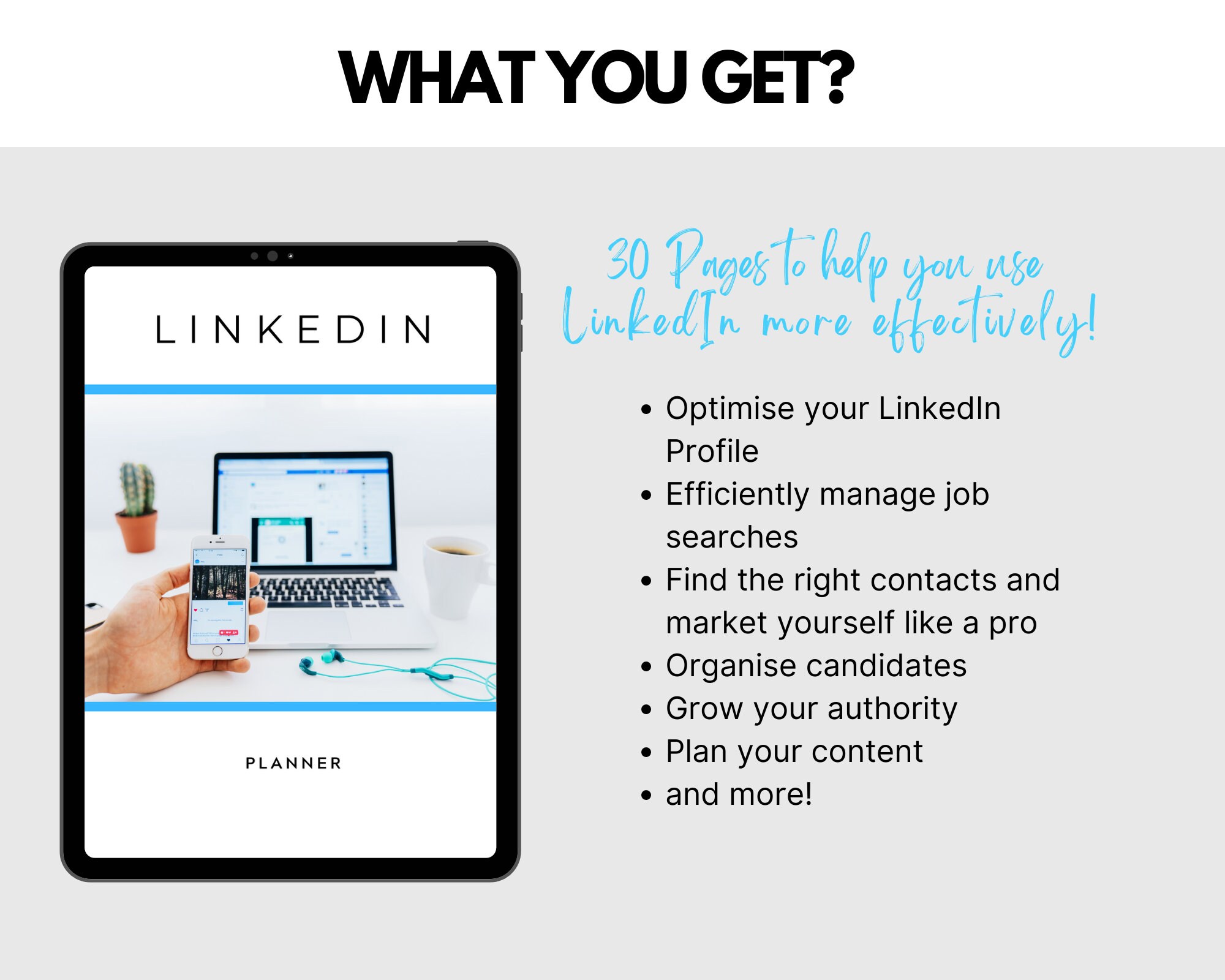 Fillable Linkedin Planner Linkedin Strategy Networking - Etsy