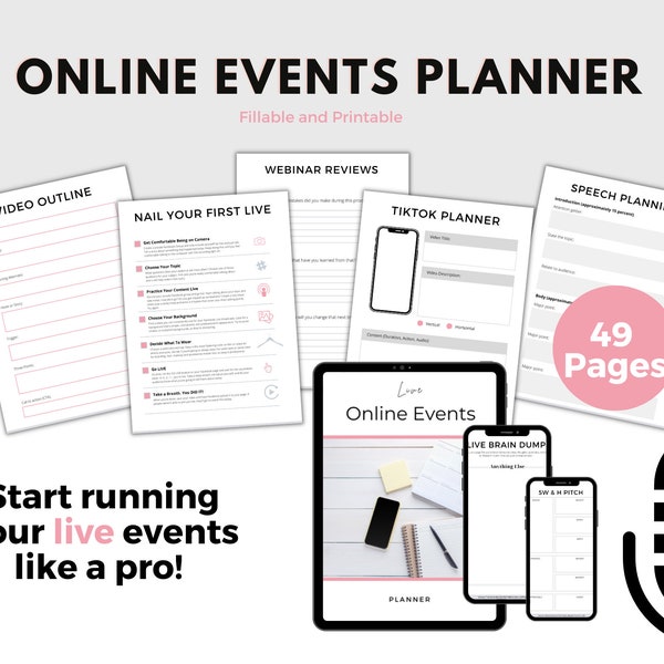 Live Planner - Etsy