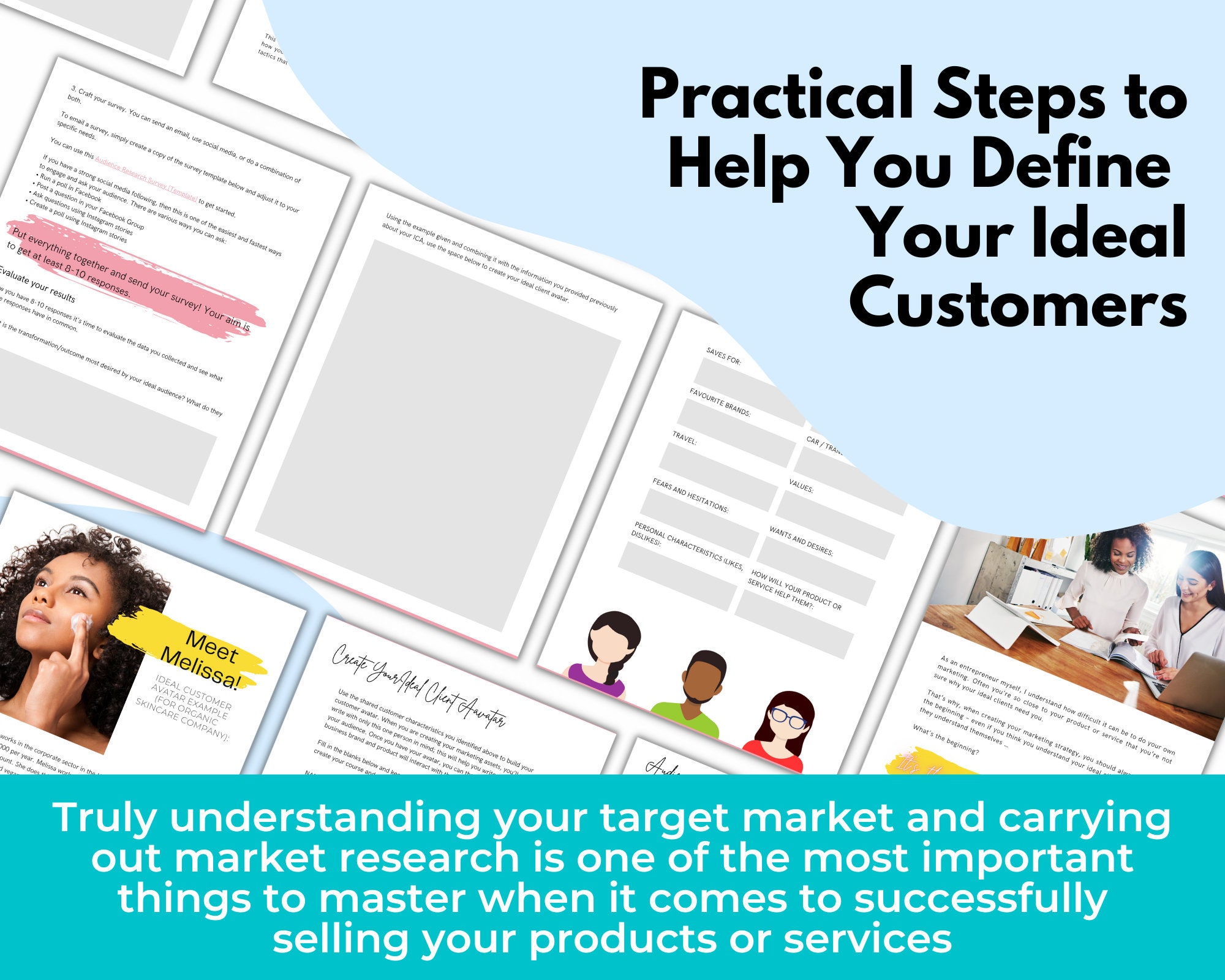 Ideal Customer Workbook Target Audience Workbook Find Your Ideal ...