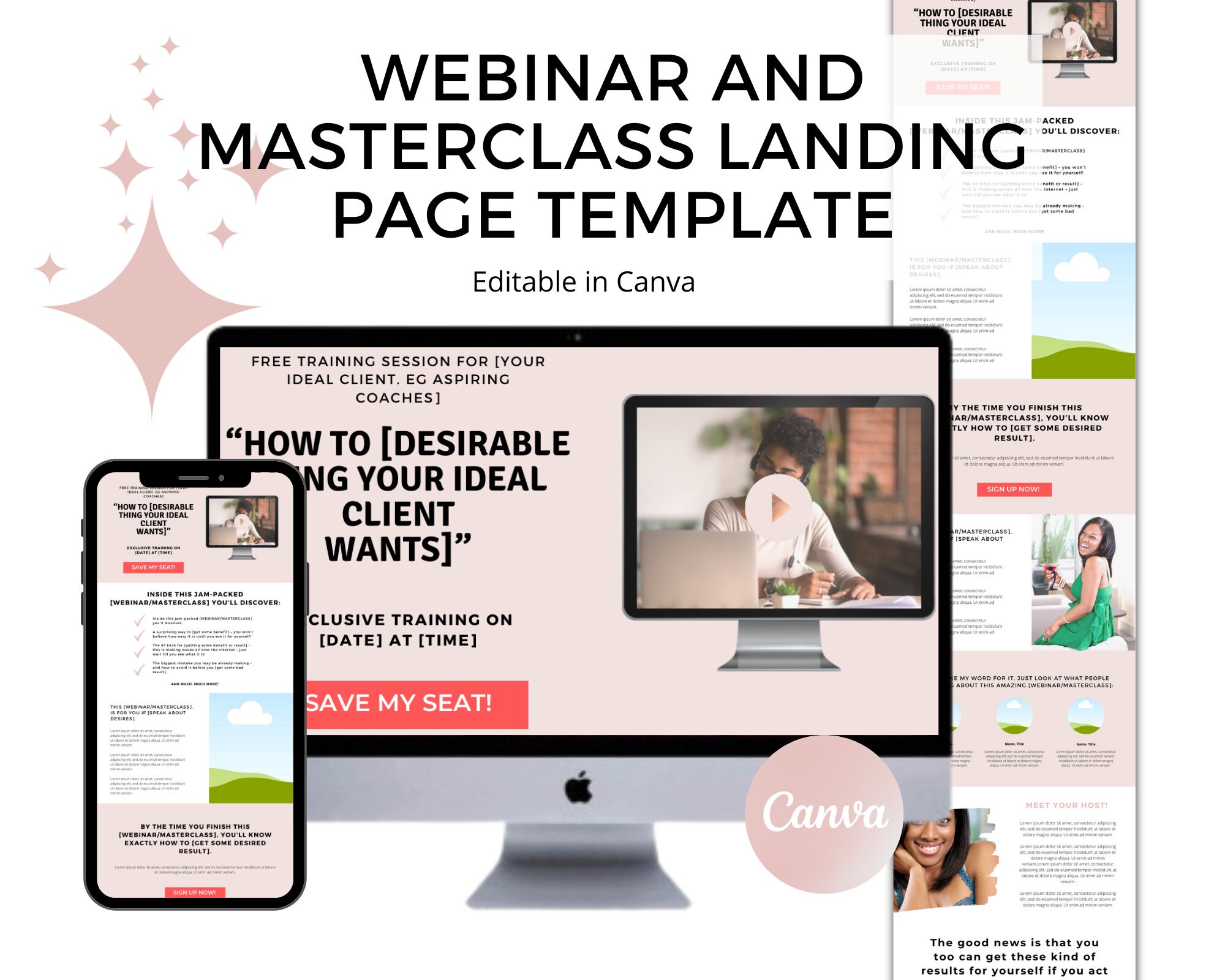 Webinar Toolkit | Webinar Landing Page | Webinar Template | Webinar ...