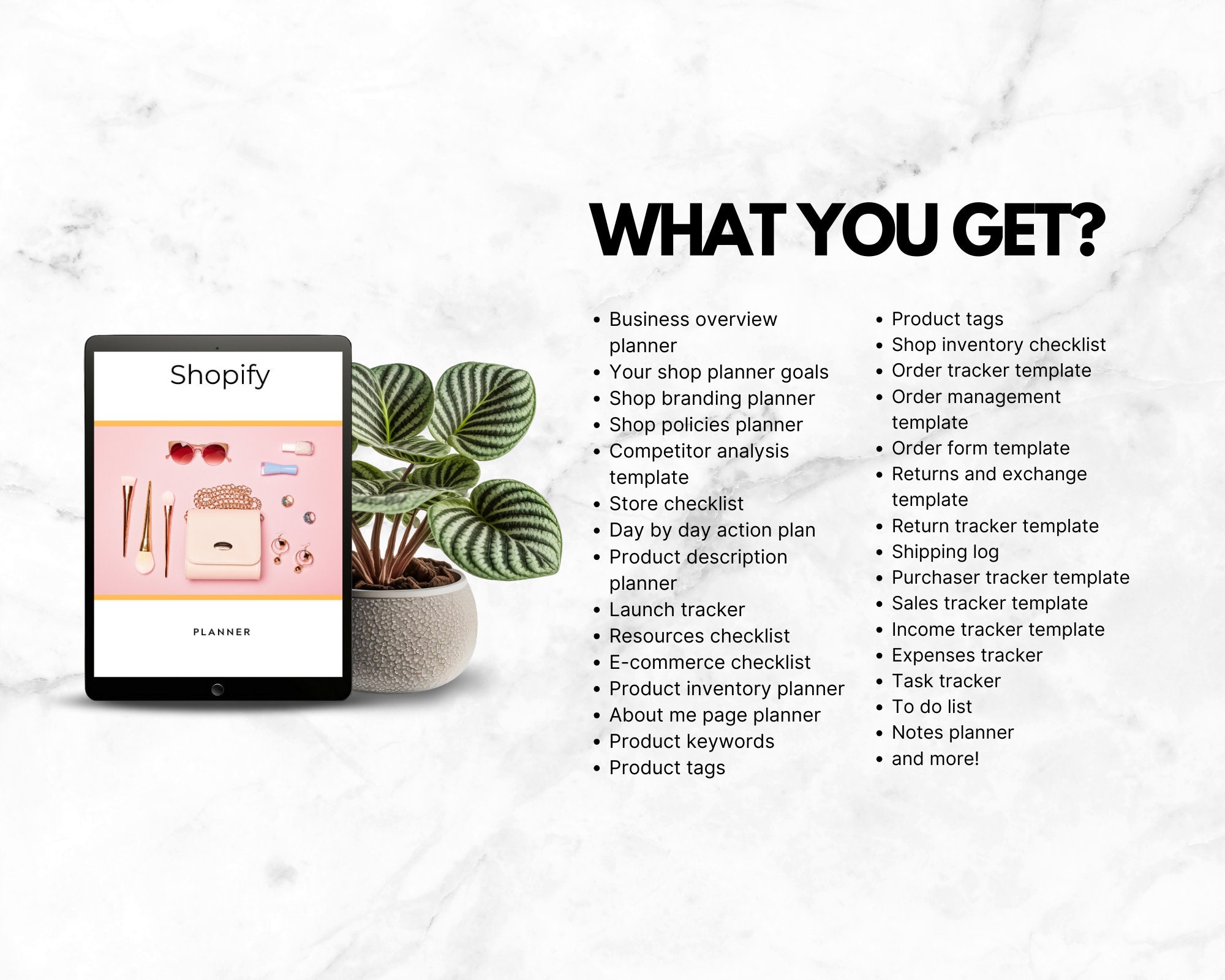 Shopify Planner | Business Planner | Ecommerce Planner | Shop Organiser ...