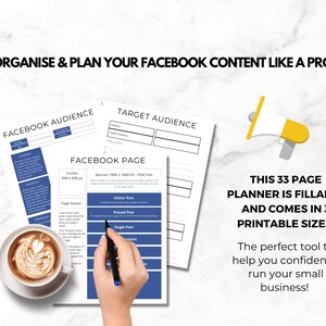 Facebook Planner | Business Planner | Facebook Growth Plan | Facebook ...
