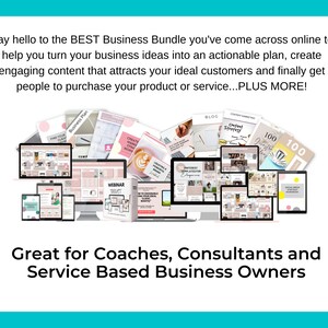 Small Business Starter Kit, Business Plan, Social Media Kit, Content ...