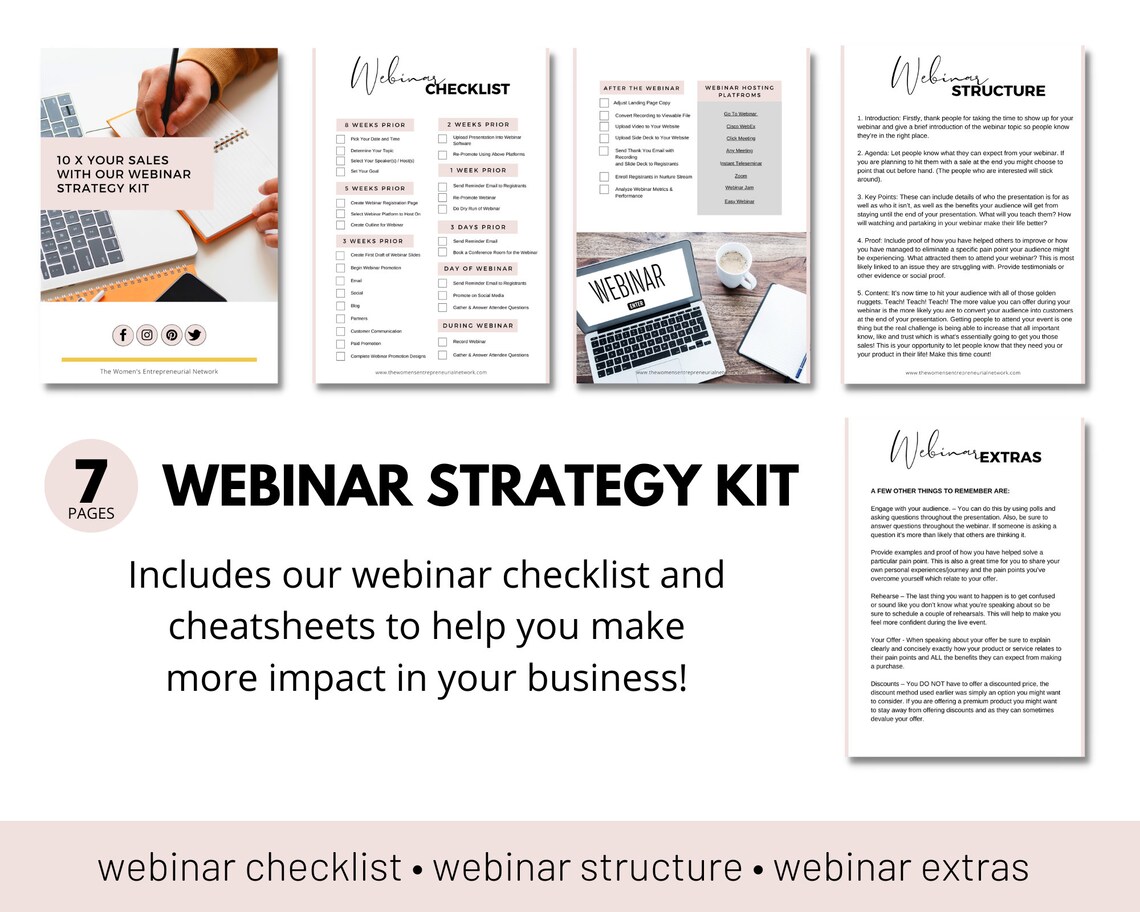Webinar Toolkit | Webinar Landing Page | Webinar Template | Webinar ...