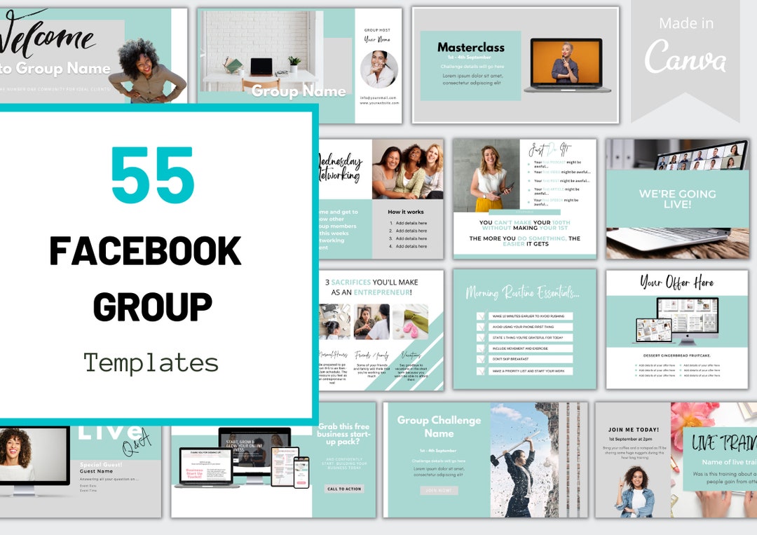 Facebook Group Templates | Facebook Post Templates | Facebook Banner ...