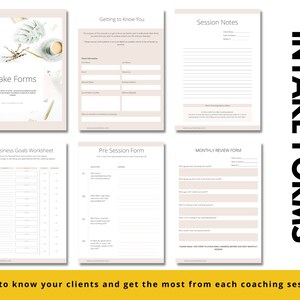 Coaching Welcome Packet | Onboarding Template | Orientation Template ...
