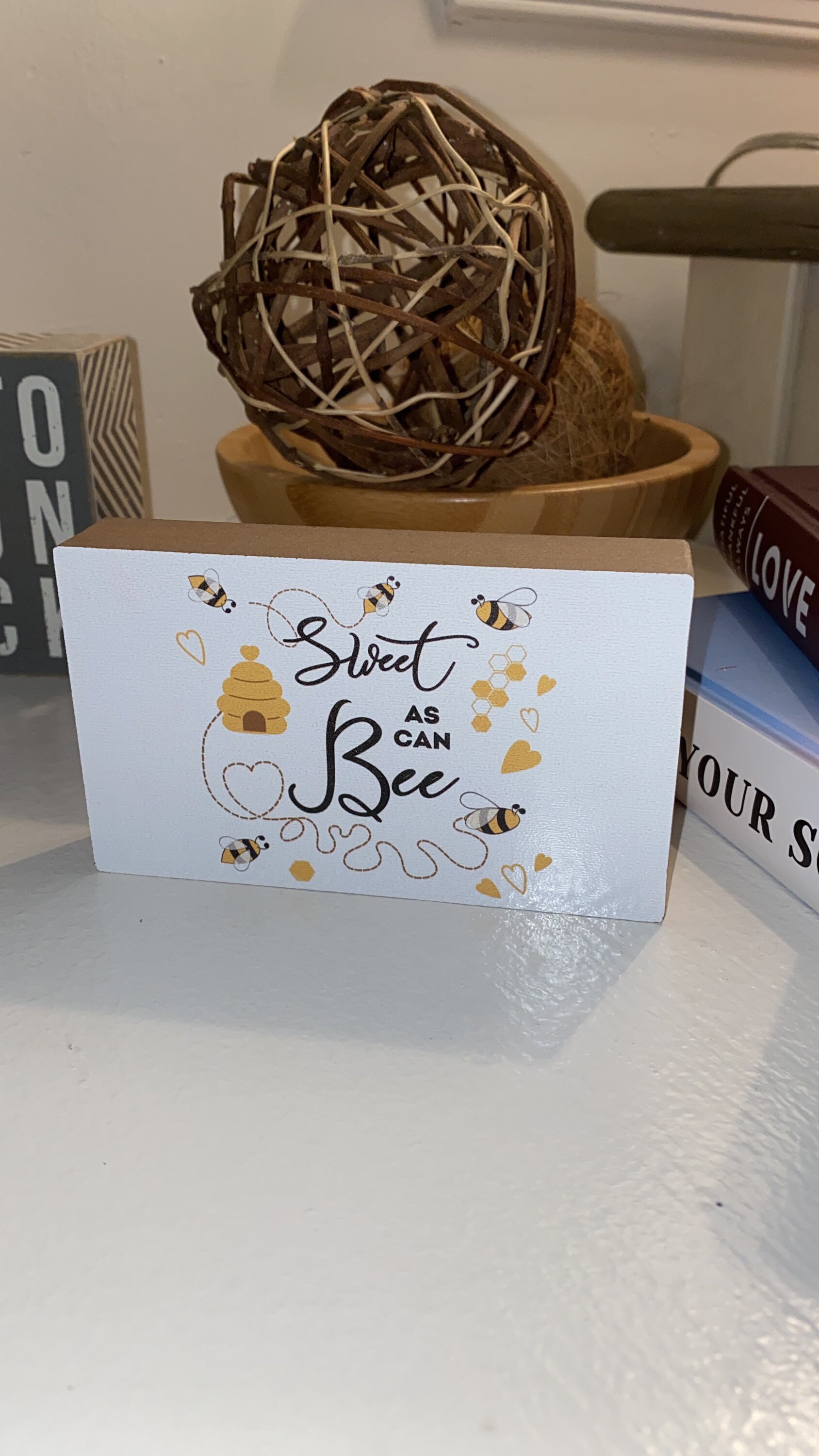 Sweet as Can Bee Small Sign - Etsy