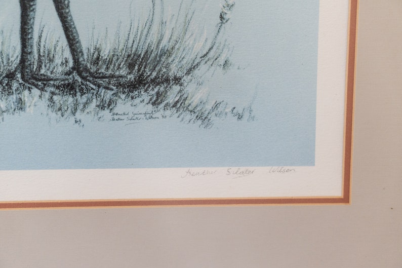 Large Framed Limited Edition Art Print - Guinea Fowl by Heather Slater ...