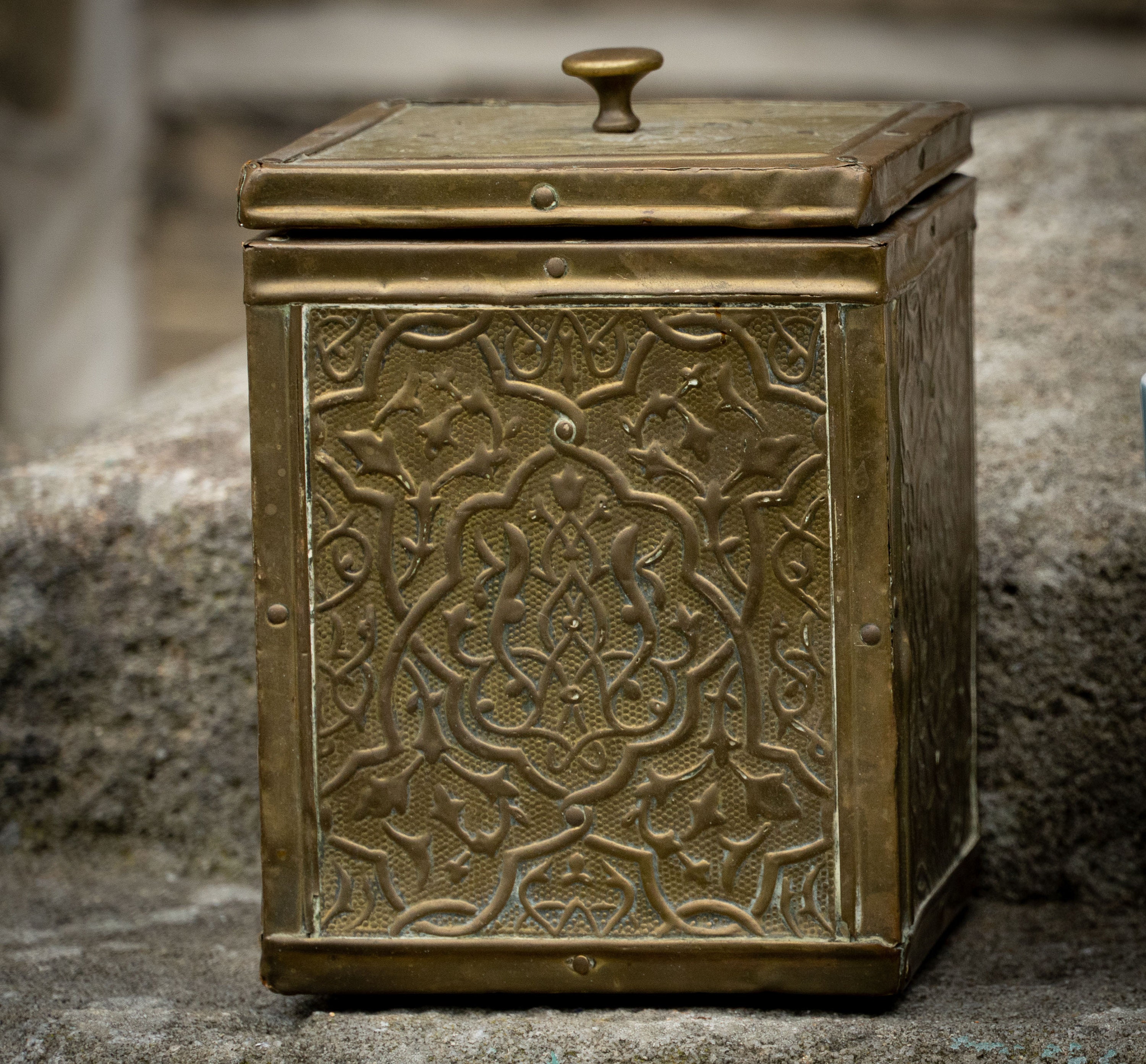 Gold Tea Caddy Gift - Etsy