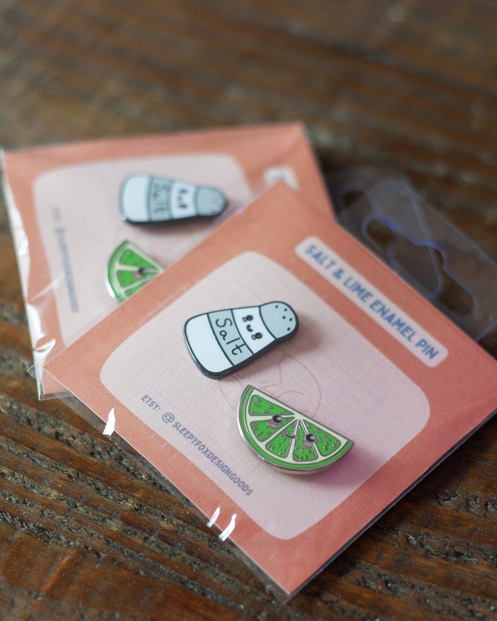 Tequila Shot Essentials Hard Enamel Pin Salt & Lime Pin Cocktail Hard ...