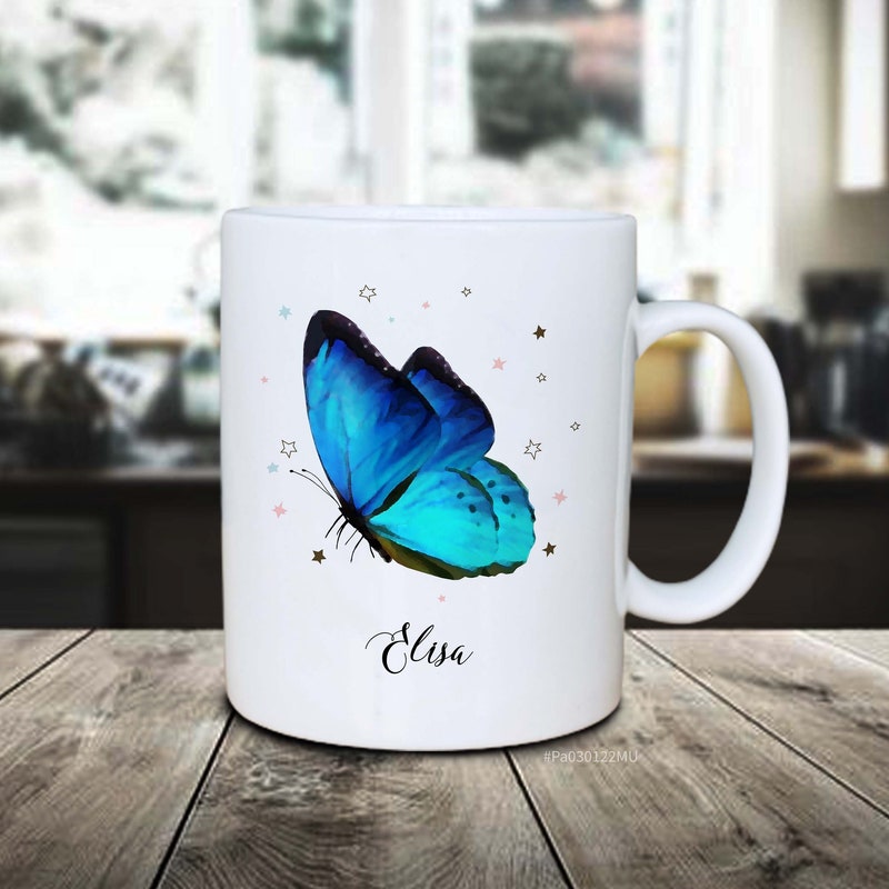 Butterfly Coffee Mug - Etsy