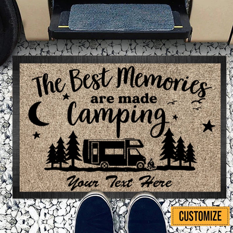 Camper Welcome Mat - Etsy