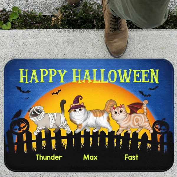 Halloween Doormat - Etsy