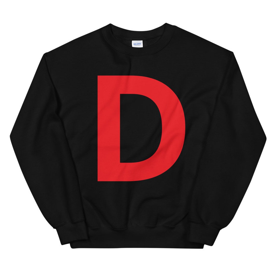 Letter D Unisex Sweatshirt | Etsy