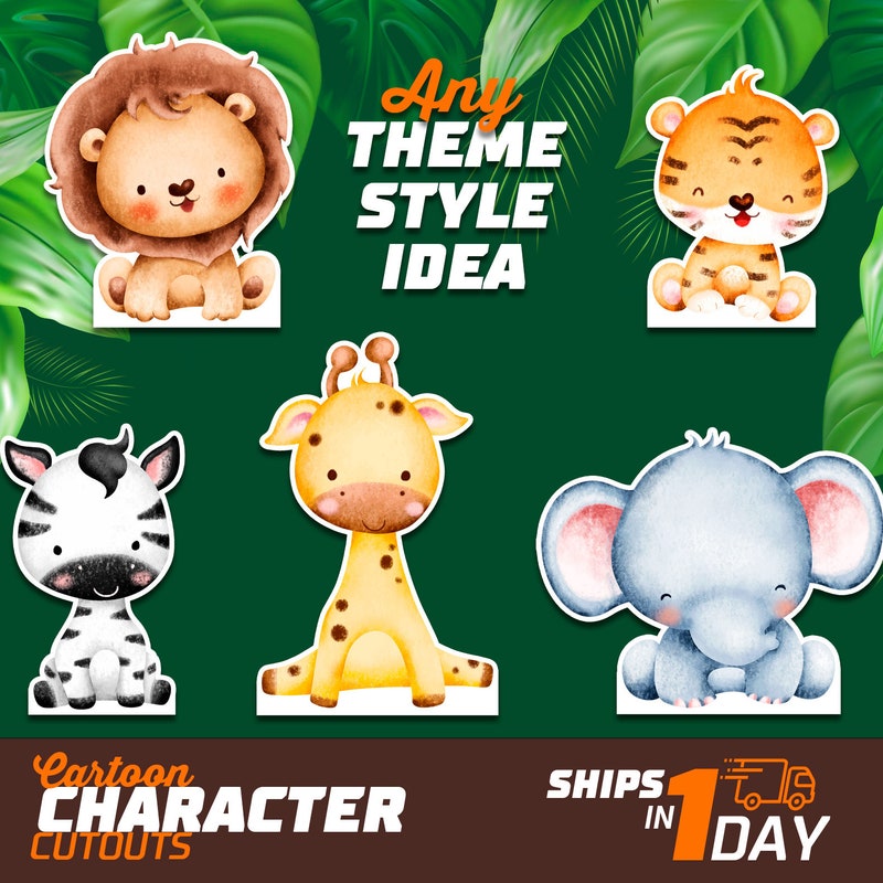 Character Cut Out - Etsy