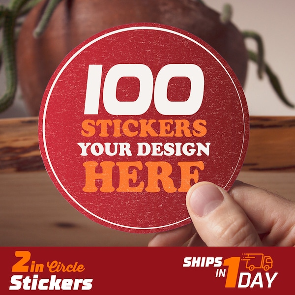 Round Sticker - Etsy