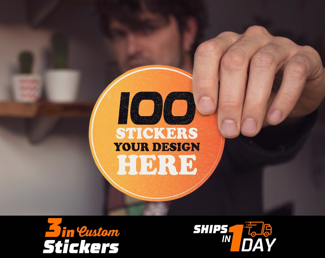 3 Inch Round Stickers, Great Quality Round Decals. Circle Labels. 3 ...