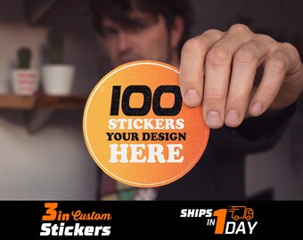 4 Inch Stickers, Great Quality Round Decals. Circle Labels. 4 Inch ...