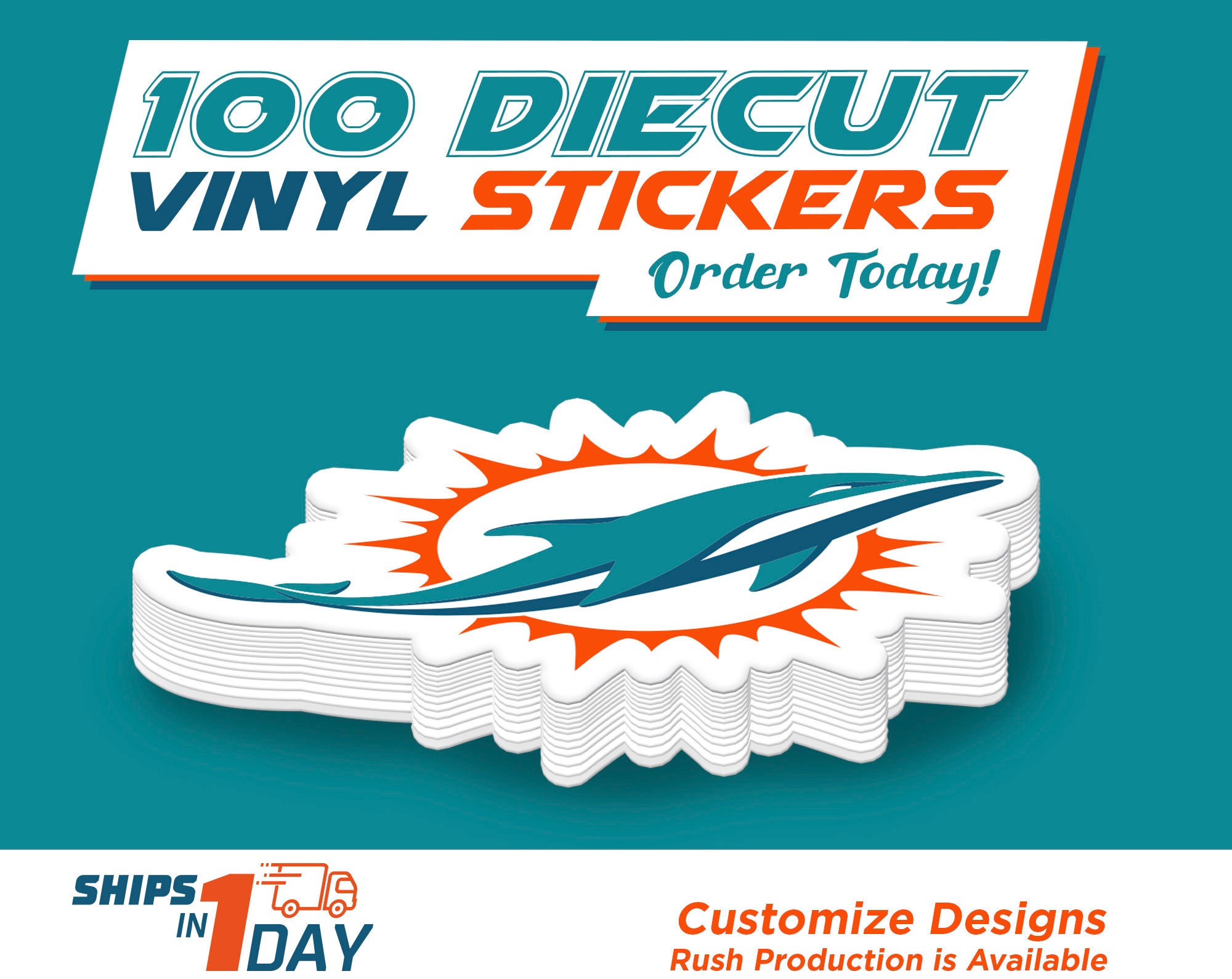 100 Die Cut Labels, Cut to Shape Vinyl Stickers, Durable Shaped ...