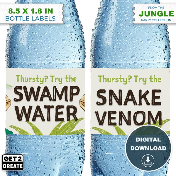 Jungle Labels - Etsy