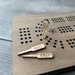 Personalized Cribbage Pegs, Custom Engraved Maple or Cherry Wood - Etsy