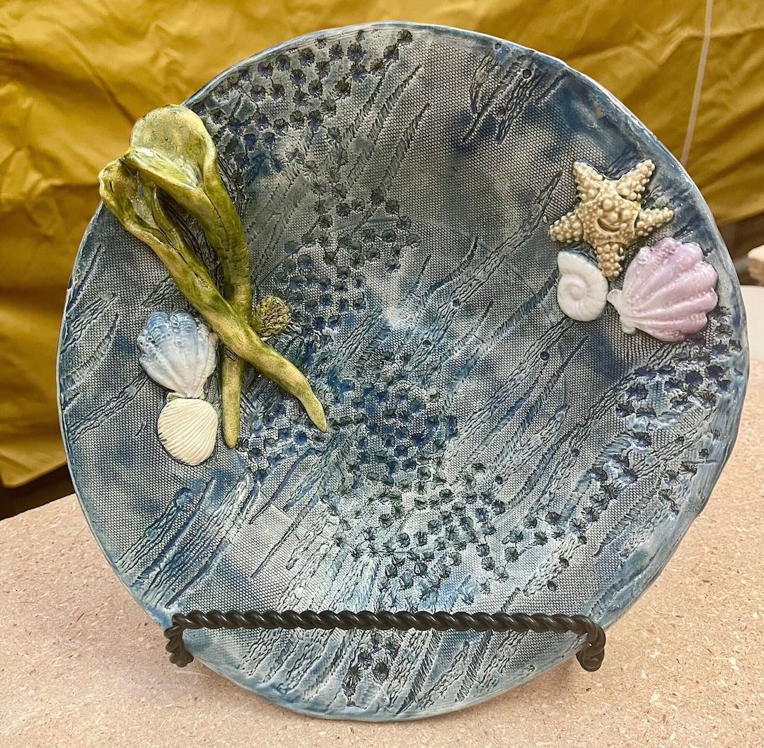 Under the Sea Ceramic Bowl, Ocean Life Bowl, Holiday Gift, Ocean Lovers ...