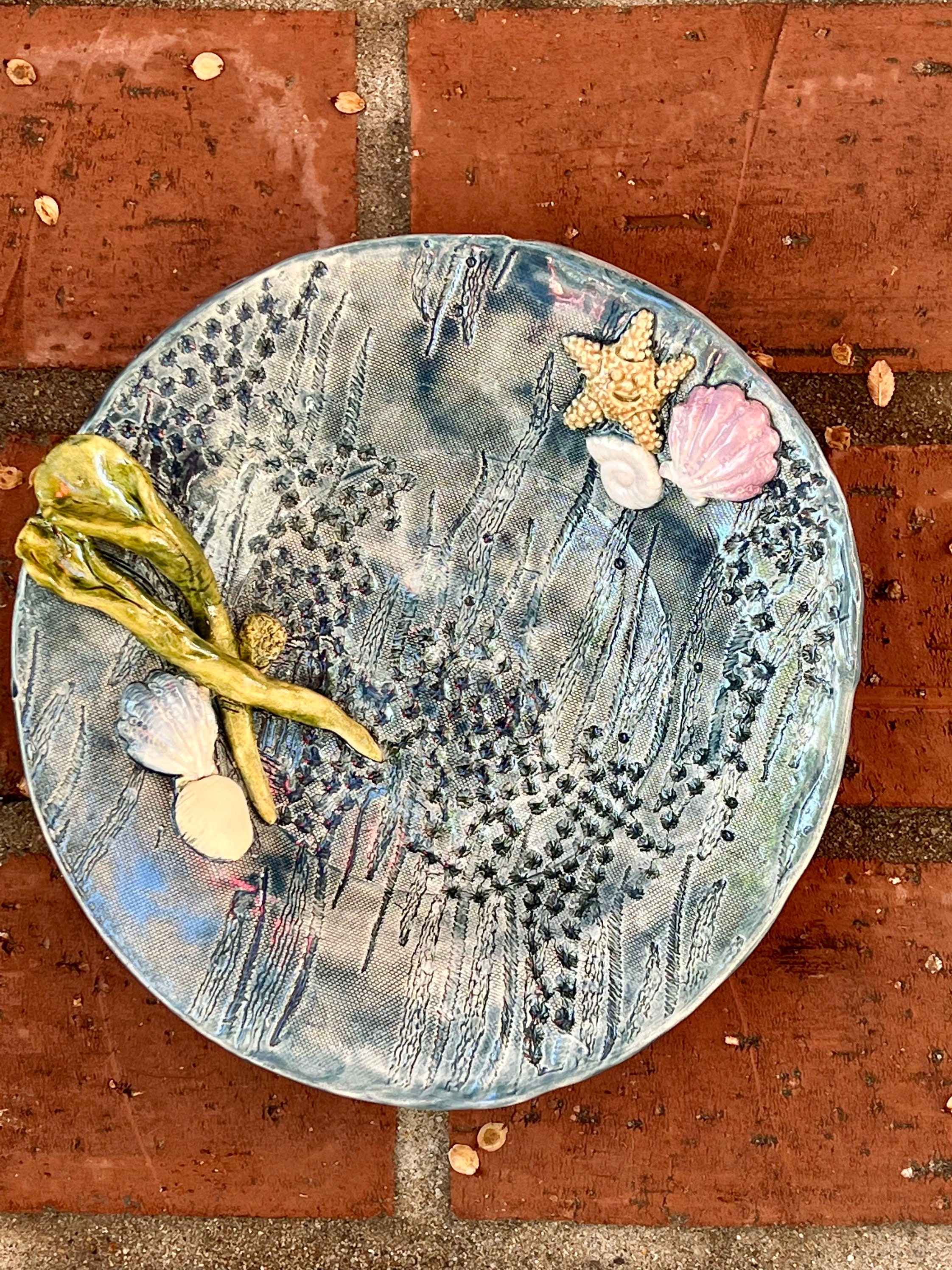 Under the Sea Ceramic Bowl, Ocean Life Bowl, Holiday Gift, Ocean Lovers ...