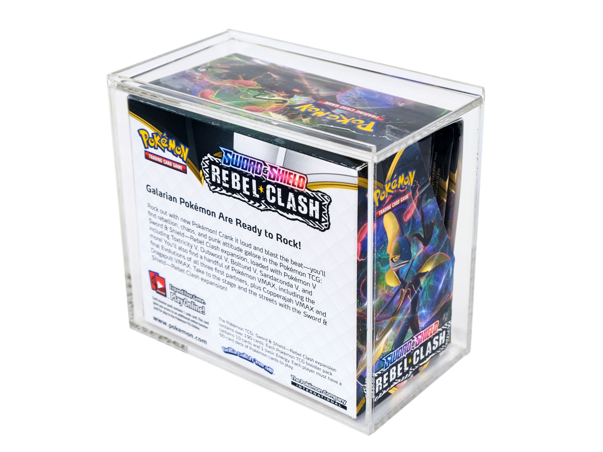 Pokémon Booster Box PROTECTIVE & CLEAR Acrylic Display Case | Etsy